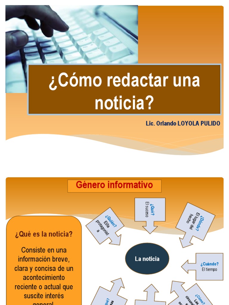 Como Redactar La Noticia | PDF