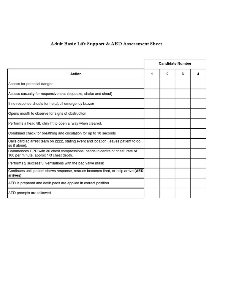 BLS Mock Mark Sheet | PDF