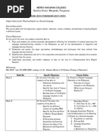 Clay Mask Lesson Plan | PDF | Mask | Lesson Plan