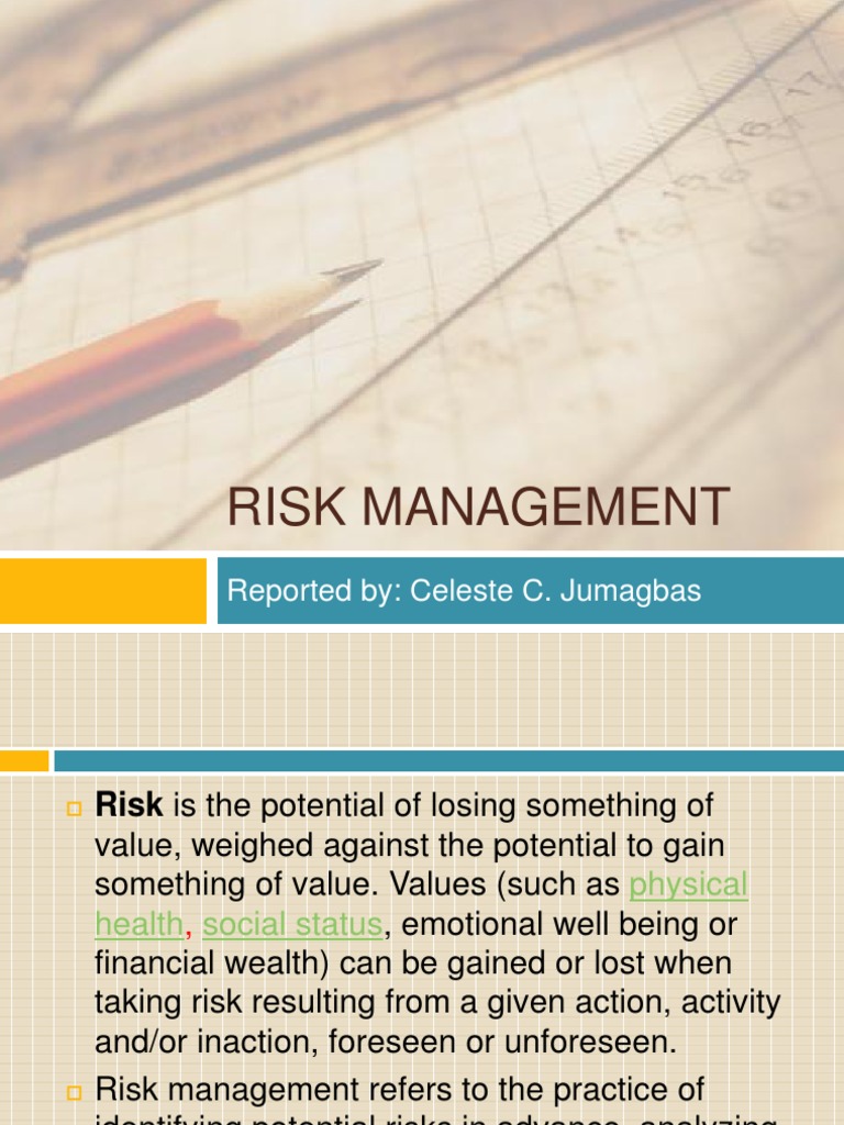 Risk Management Philippine Setting | PDF | Tropical Cyclones | Risk ...