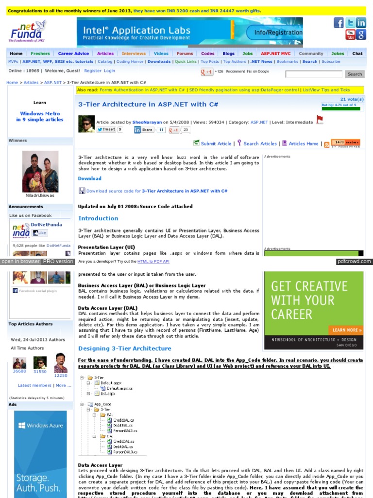 3 Tier Sample | Download Free PDF | Language Integrated Query | J Query