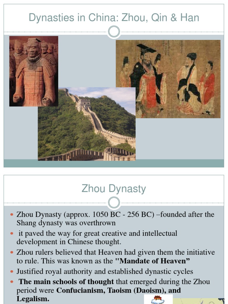 Dynasties in China: Zhou, Qin & Han | PDF | Eastern Philosophy | East ...