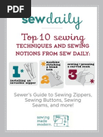 Drivers Ed For Sewing Machines | PDF | Sewing Machine | Seam (Sewing)