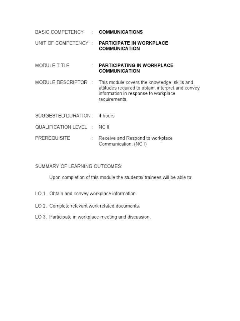 Modules of Instruction - CHS | PDF | Computer Engineering | Computing