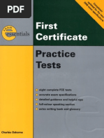 KEY-Successful 10 FCE Practice Tests | PDF