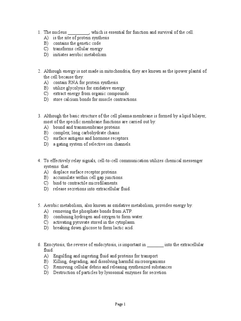 Essentials of Pathophysiology | PDF | Epithelium | Cell Membrane
