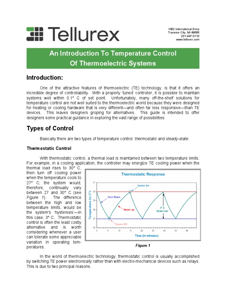 Introduction To Temperature Control | PDF | Mosfet | Amplifier