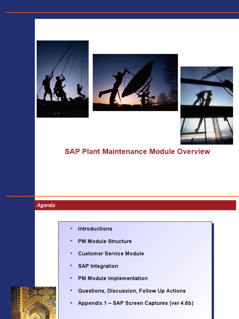 SAP Plant Maintenance Module Overview | PDF | Computer Engineering ...