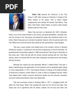 Tata Group: Structure and Leadership Analysis | PDF | Leadership ...