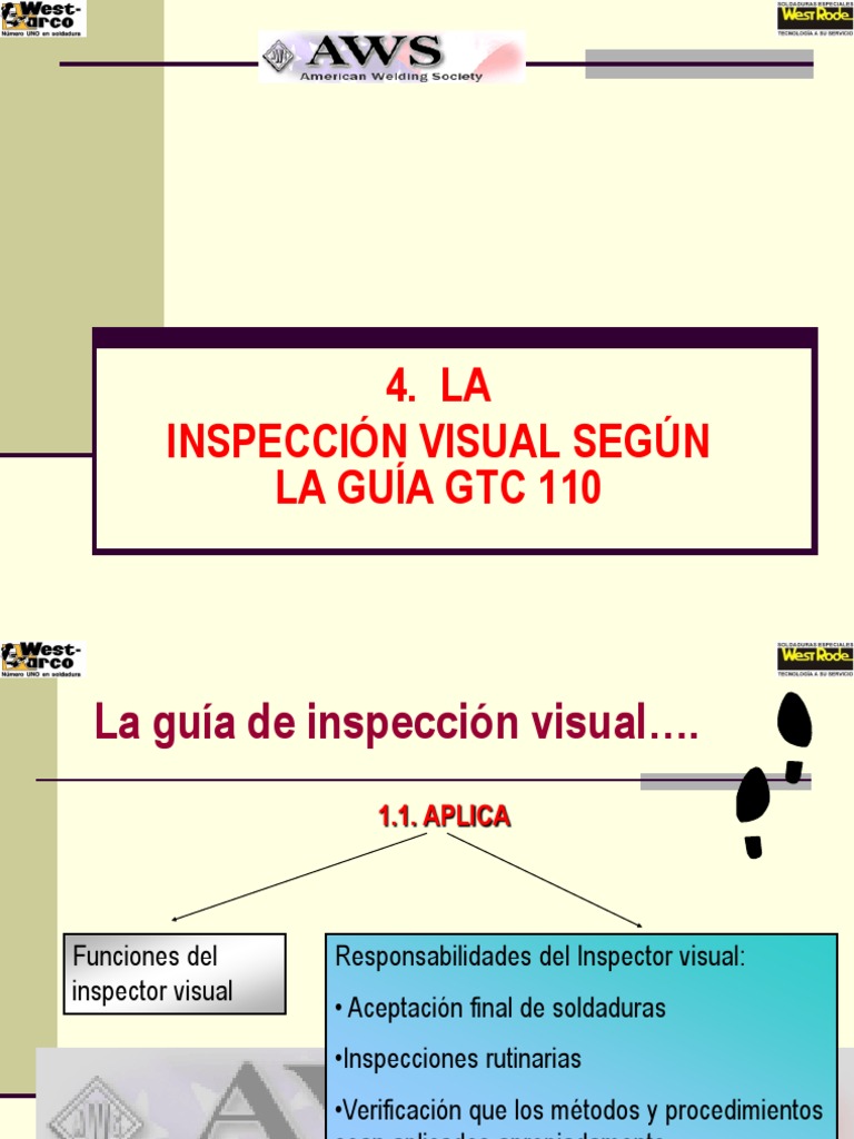 Inspeccion Visual Soldadura | PDF | Hogar, jardinería y bricolaje ...