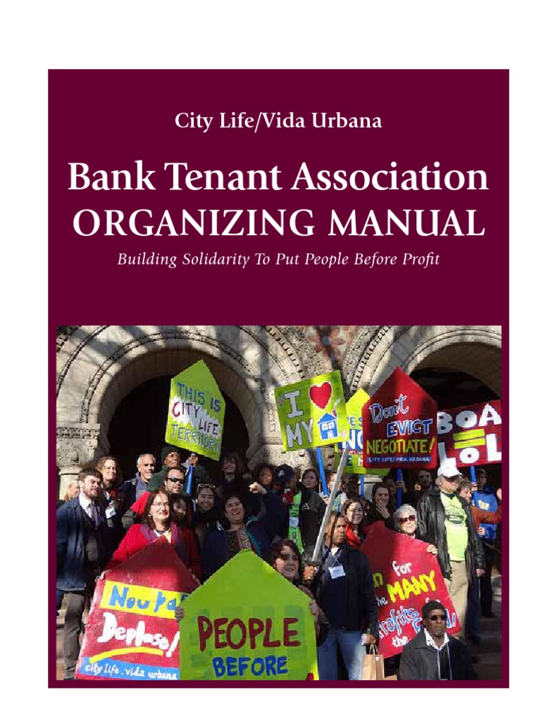 Tenant Organizing Manual | PDF | Mortgage Loan | Subprime Lending