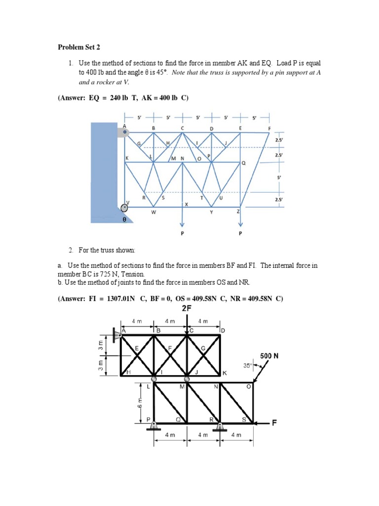 ENSC 11 Problem Set 2 Summer 2014 | PDF