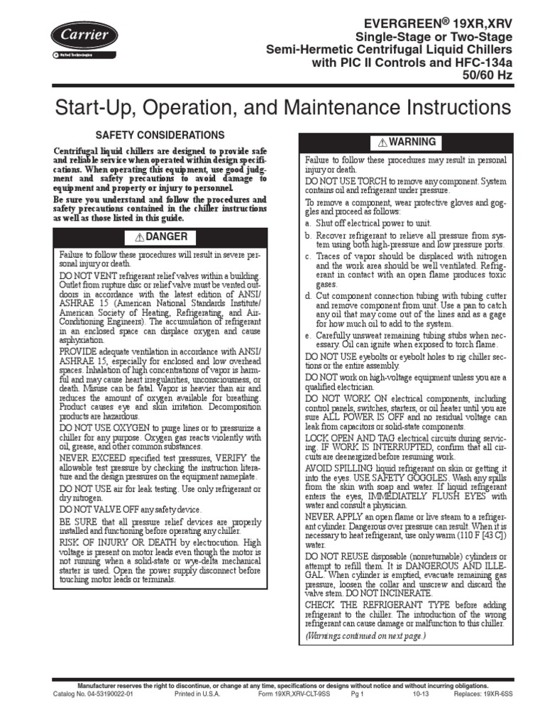 19xr, XRV CLT 9ss | PDF | Gas Compressor | Valve