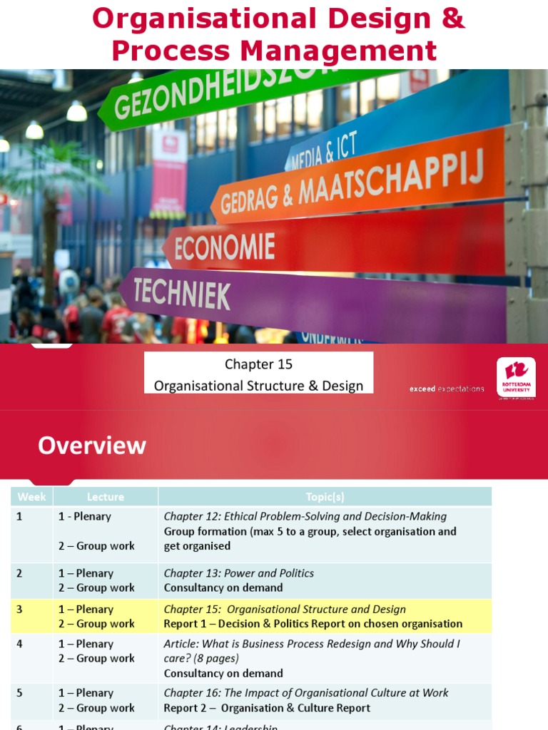 Organisational Structure & Design Insights | PDF | Organizational ...