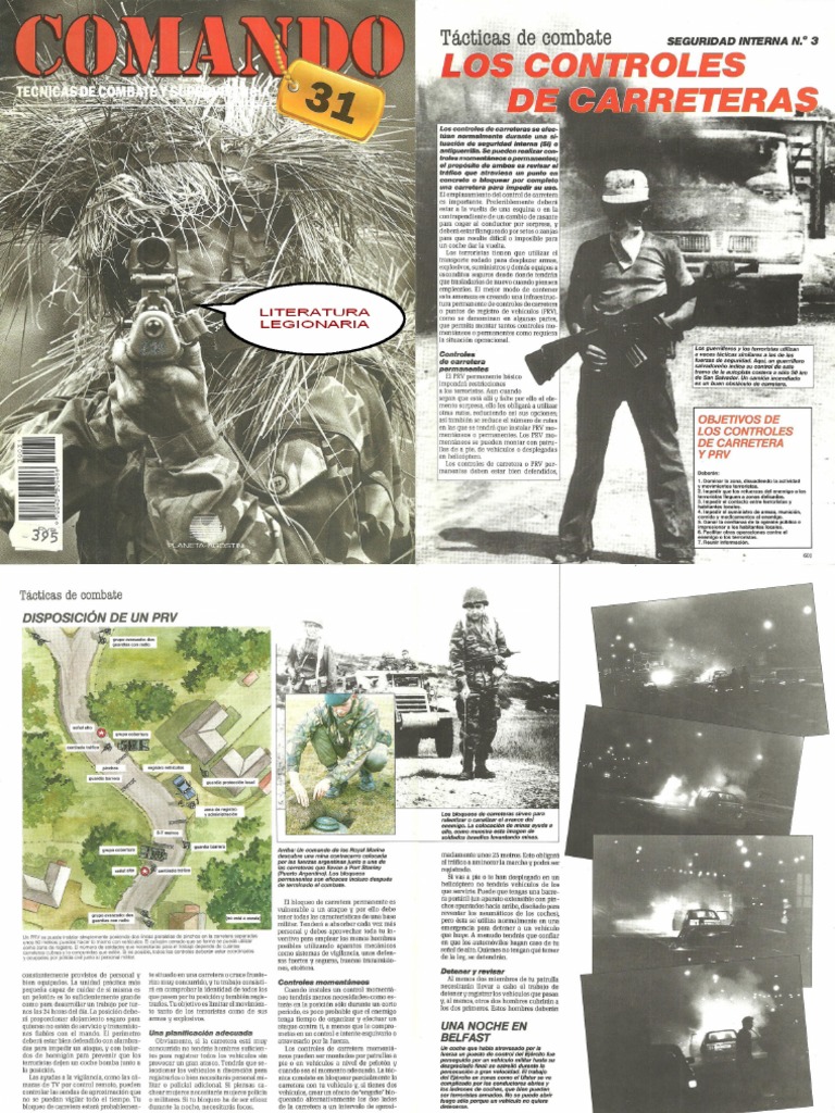 Comando Tecnicas de Combate y Supervivencia - 31 PDF | PDF