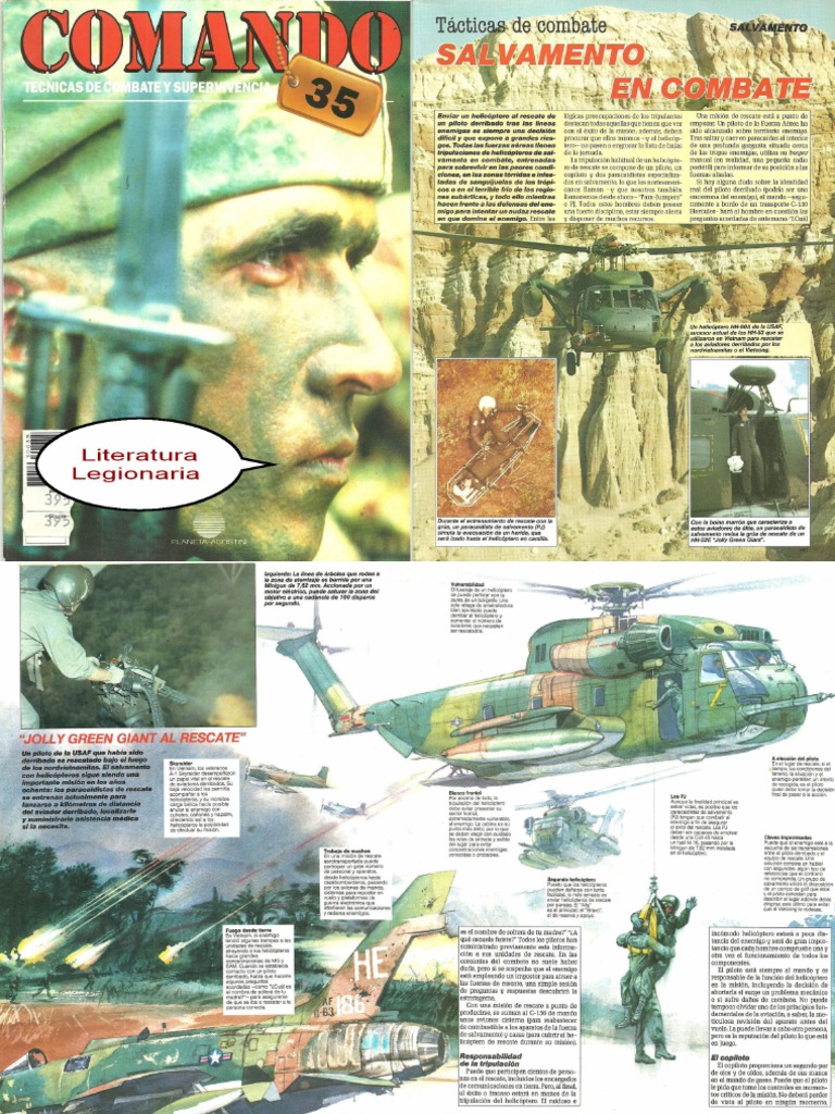 Comando Tecnicas de Combate y Supervivencia - 35 PDF | PDF