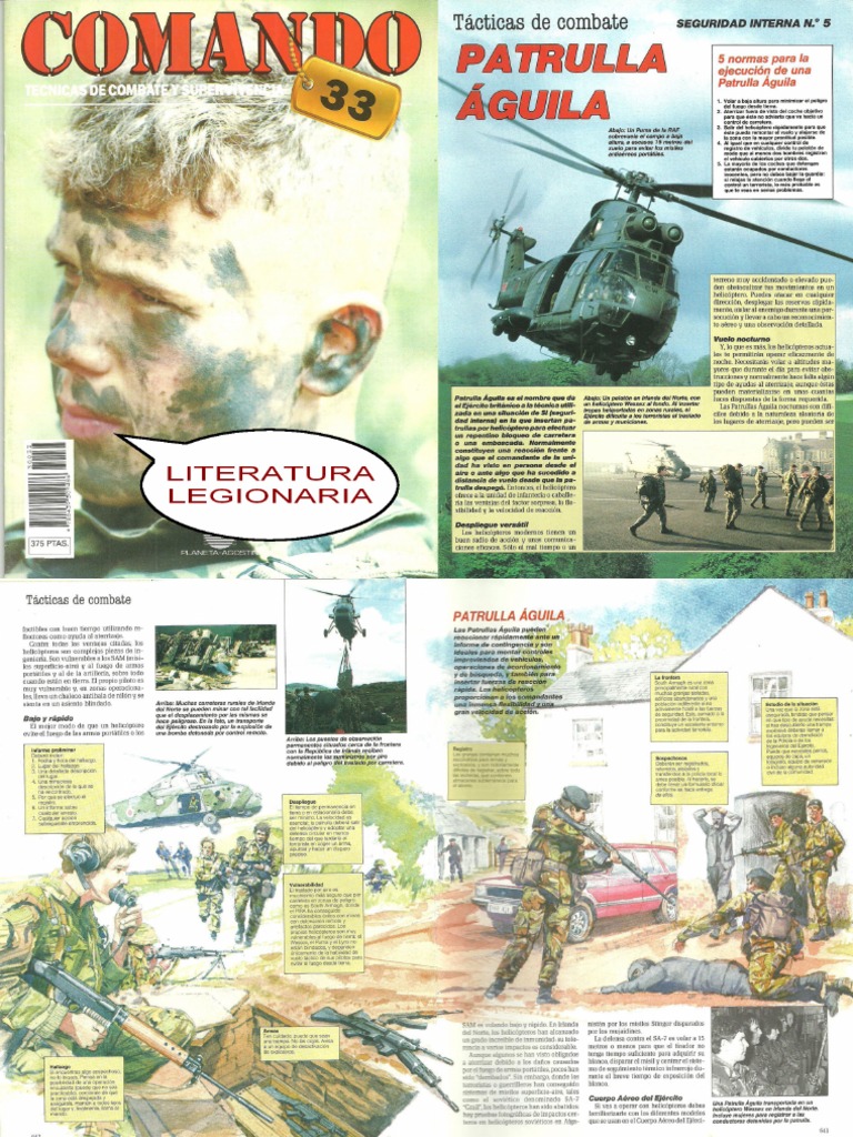 Comando Tecnicas de Combate y Supervivencia - 33 PDF | PDF