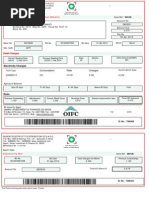 Sewa Bill | PDF | Invoice | Receipt