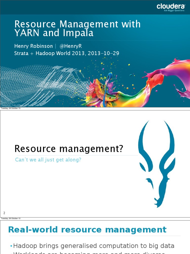 From Promise To A Platform - Next Steps in Bringing Workload Diversity To Hadoop Presentation ...