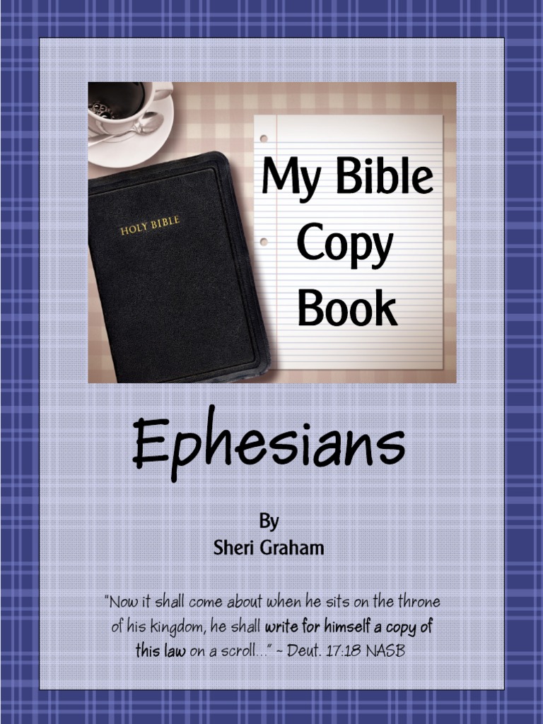 Ephesians Copybook | PDF | Chapters And Verses Of The Bible | Bible
