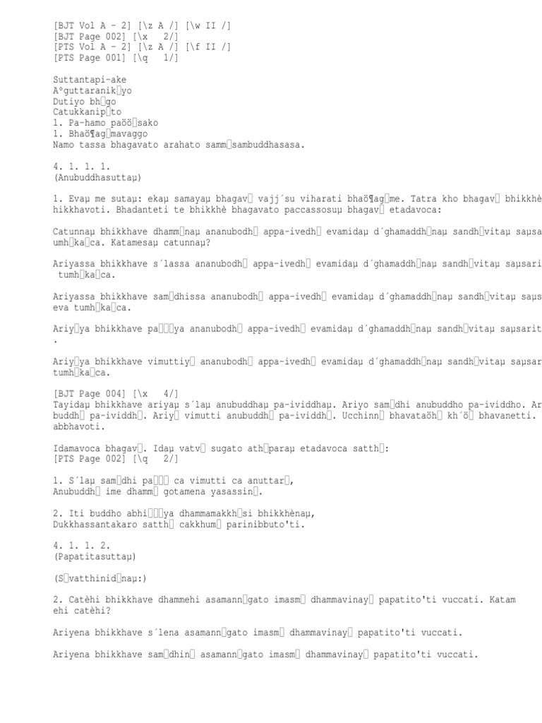 Anguttara Nikaya 2 | PDF | Religious Titles | Spirituality