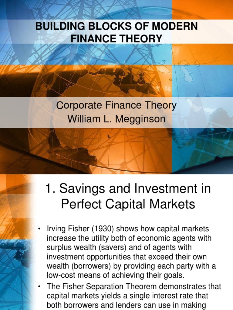 Building Blocks of Finance | PDF | Capital Structure | Capital Asset ...