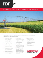 Zimmatic Product Guide | PDF | Irrigation | Pipe (Fluid Conveyance)