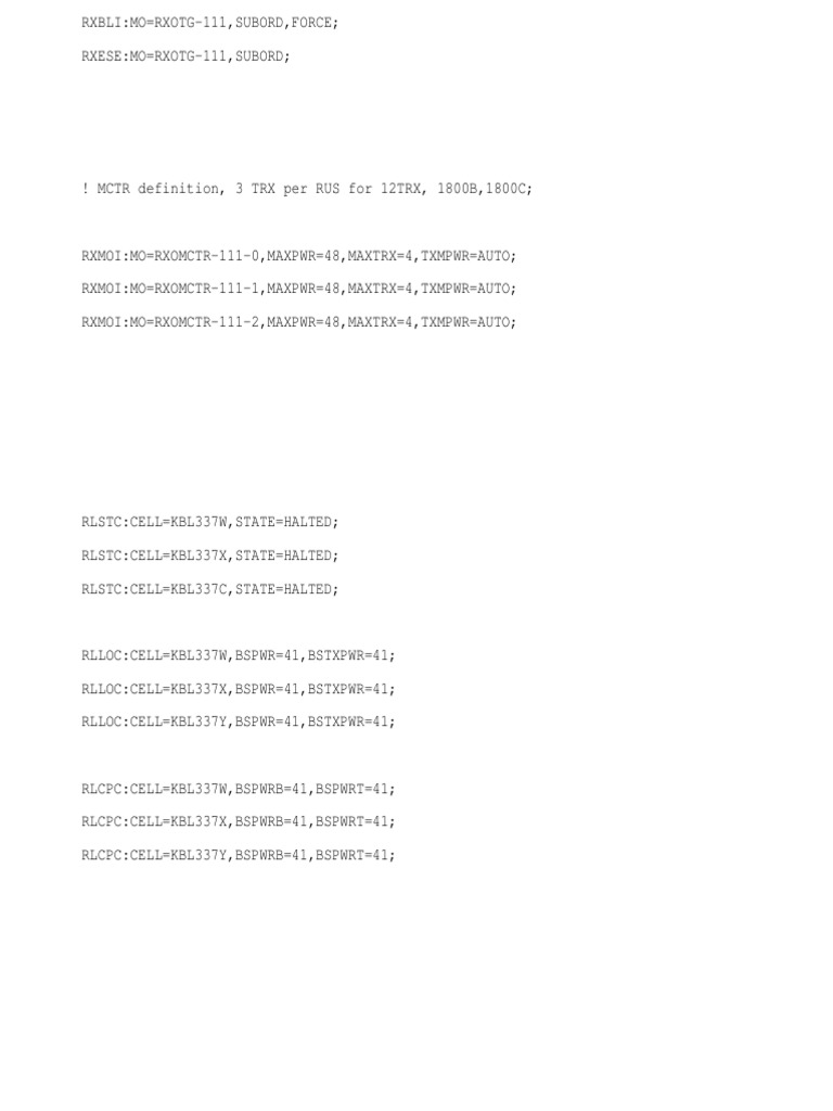 MCTR Configuration and Cell States | PDF
