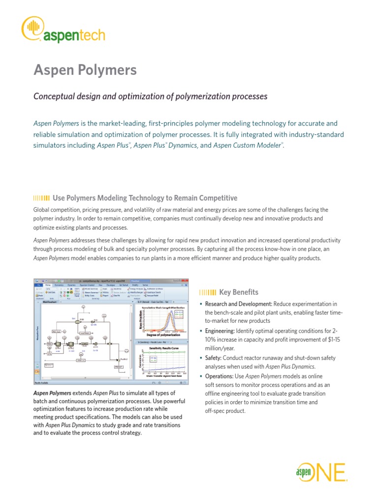 Aspen Polymers Datasheet | PDF | Polymers | Simulation