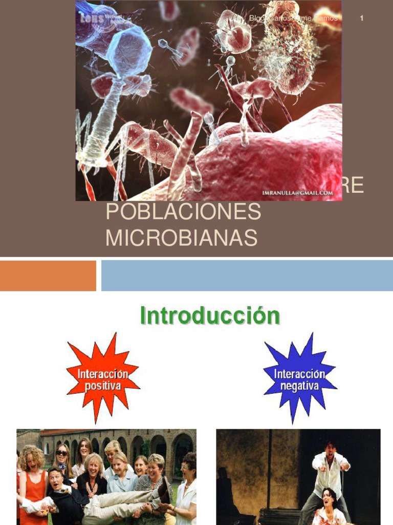 S2.-Interacciones Entre Poblaciones Microbianas | PDF | Microorganismo | Depredación