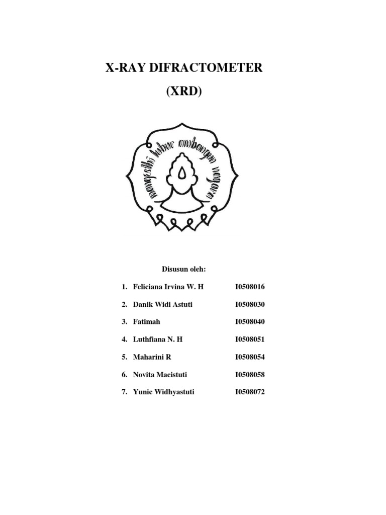 Prinsip dan Komponen XRD dalam Karakterisasi | PDF