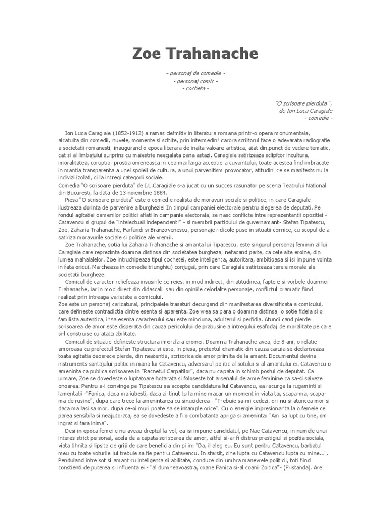 Zoe Trahanache | PDF