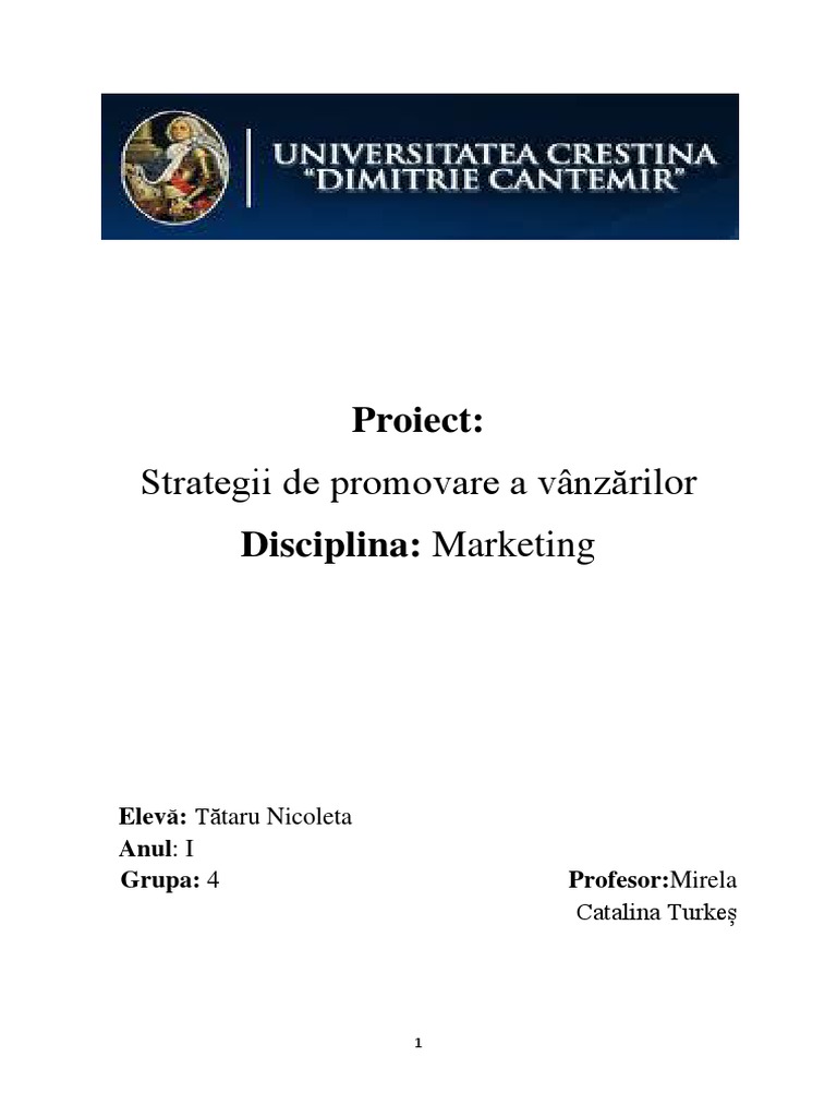 Strategii de Promovare A Vanzarilor | PDF