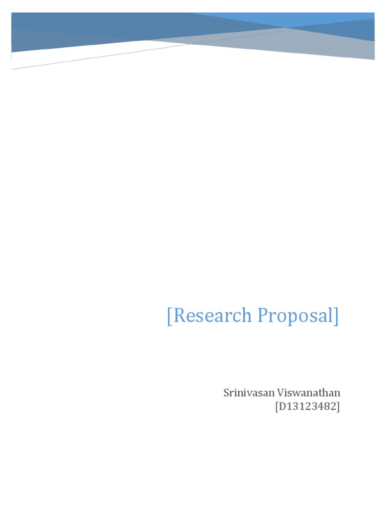 Research Proposal | PDF | Computational Fluid Dynamics | Fluid Dynamics