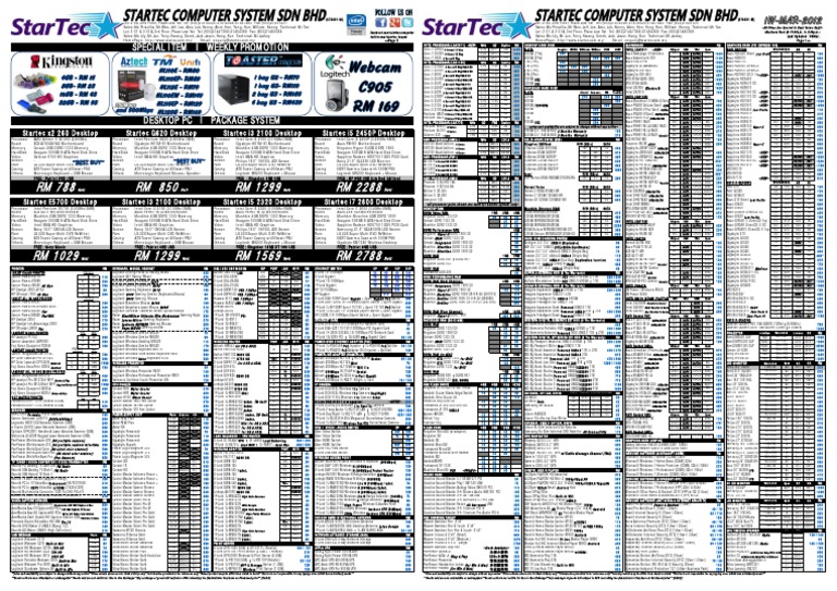 Startec Computer System 100 | PDF | Computer Architecture | Office ...