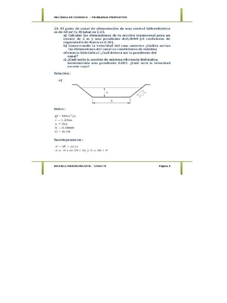 Ejercicios Hidro | PDF