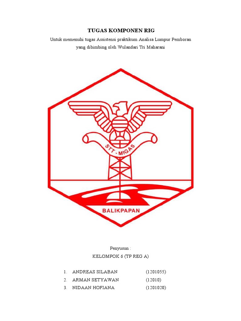 Komponen Utama Rig Pemboran | PDF | Teknologi & Rekayasa