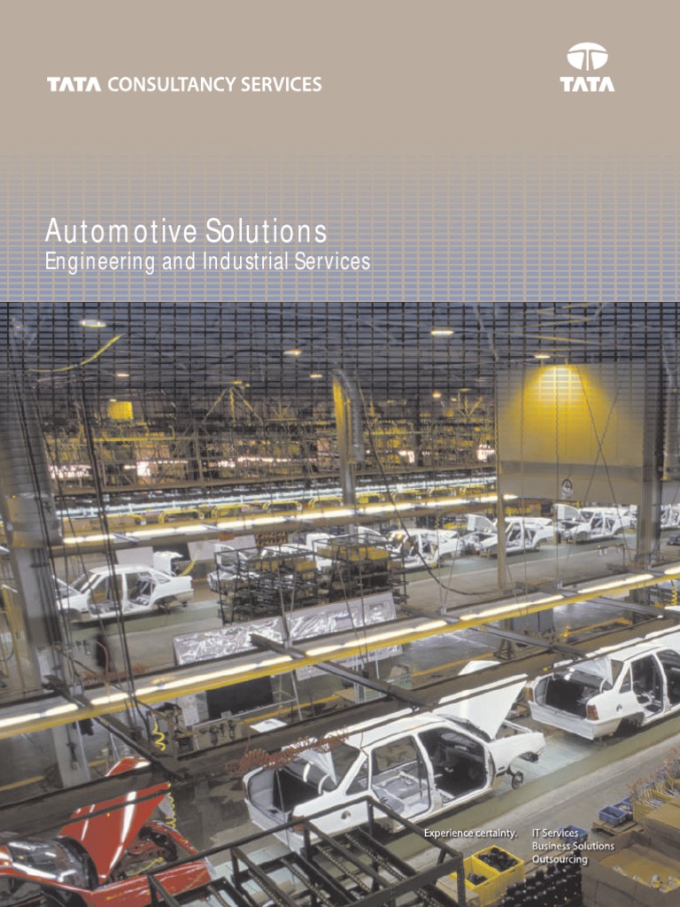 Tcs Eis Brochure Automotive Solution | PDF | Business Process | Product ...