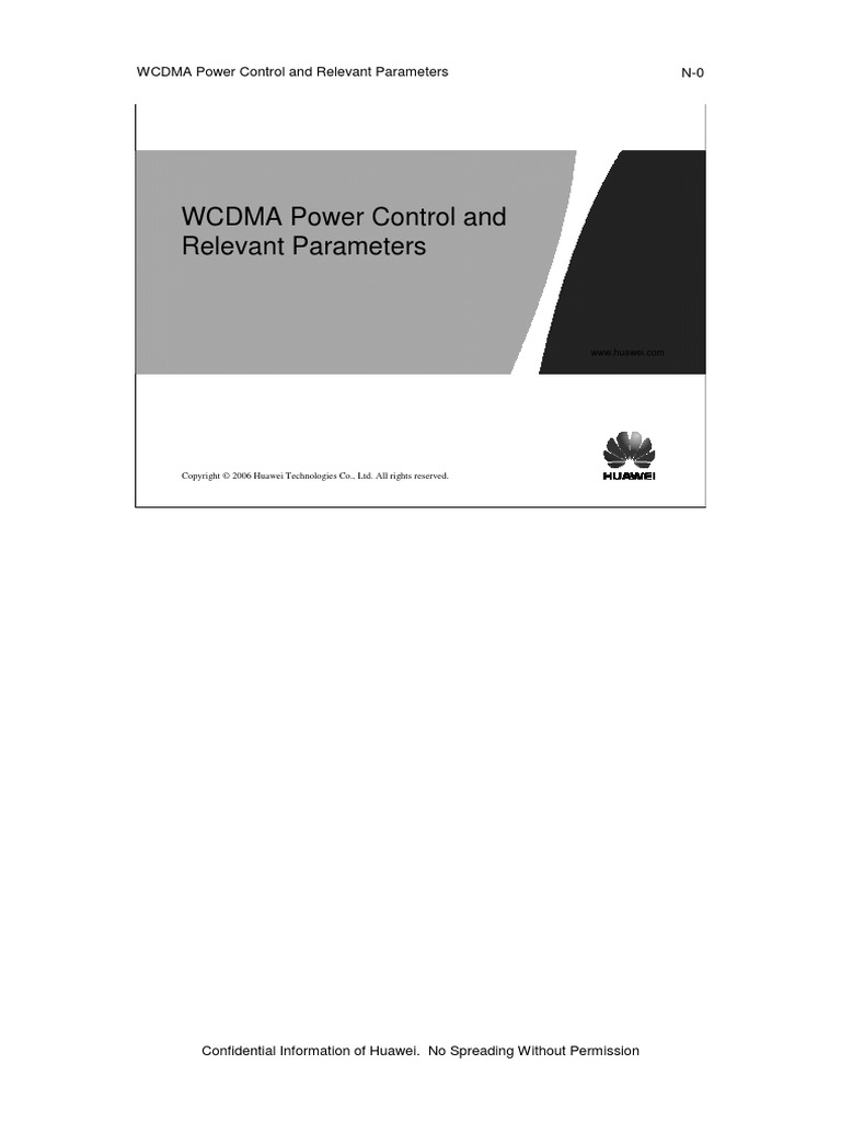 2 WCDMA Power Control | PDF | Control Theory | Telecommunications Engineering