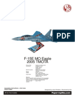 F-35 Flyable Papercraft Instructions | PDF