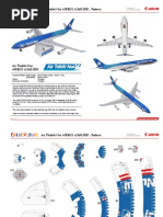 A321neo Latam Papercraft | PDF | Manufactured Goods | Equipment