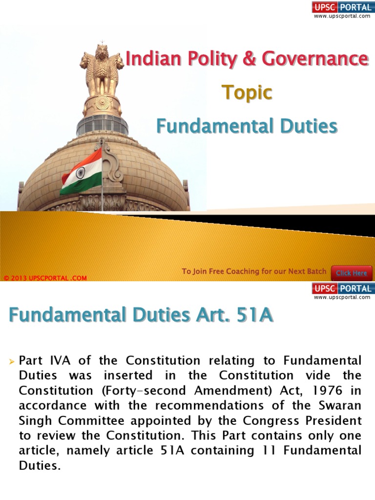 3A Fundamental Duties | PDF | Constitution | Justice