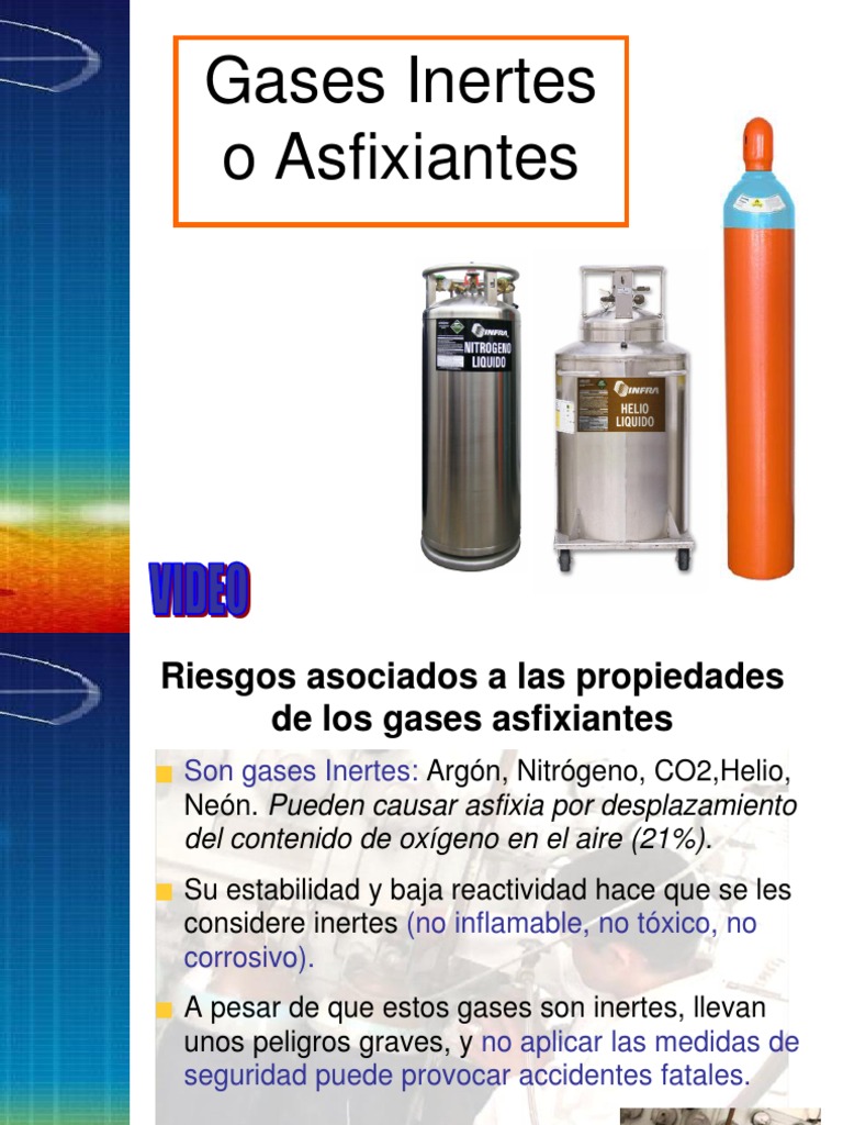 Gases Inertes | Oxígeno | Atmósfera