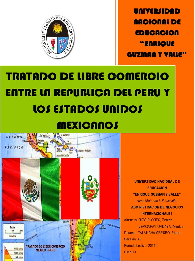 TLC Peru y Mexico | PDF | Organización de Comercio Mundial | Acuerdo ...