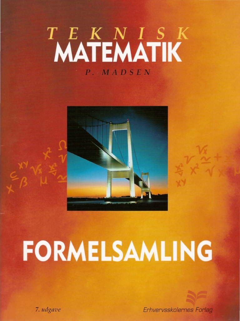 Teknisk Matematik Formelsamling