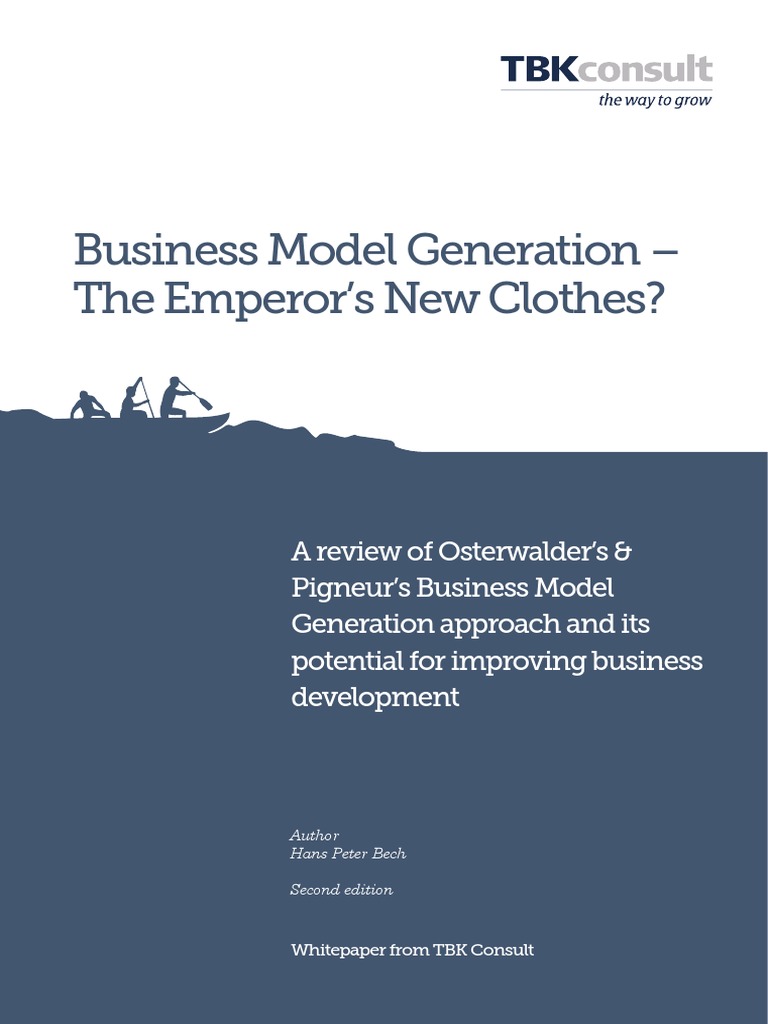 Business Model Generation | PDF | Business Model | Innovation