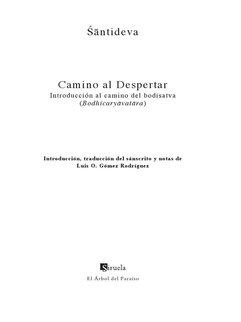 Santideva PDF | PDF | Bodhisattva | Budeidad