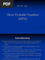 Table MPN 5 Tubes | PDF