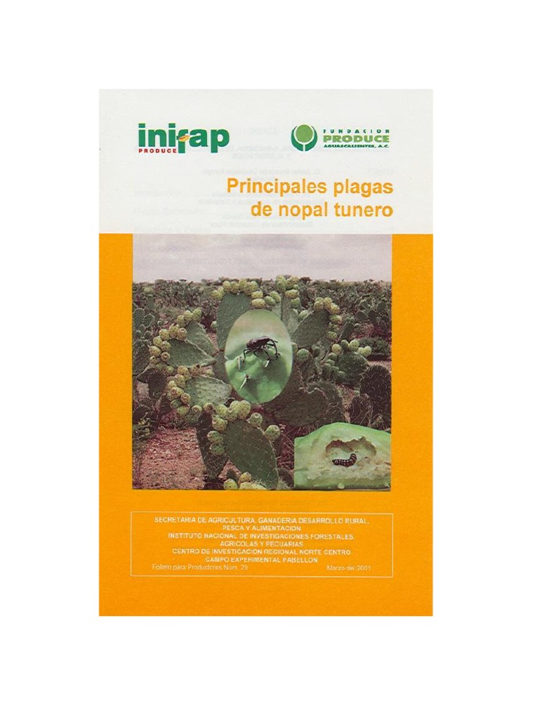 Control de Plagas en Nopal Tunero | PDF | Insectos | Agricultura
