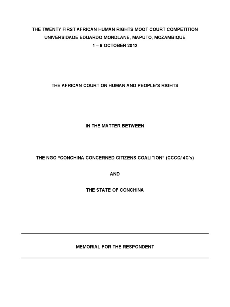 Chilala's Human Rights Case Summary | PDF | Right To A Fair Trial ...